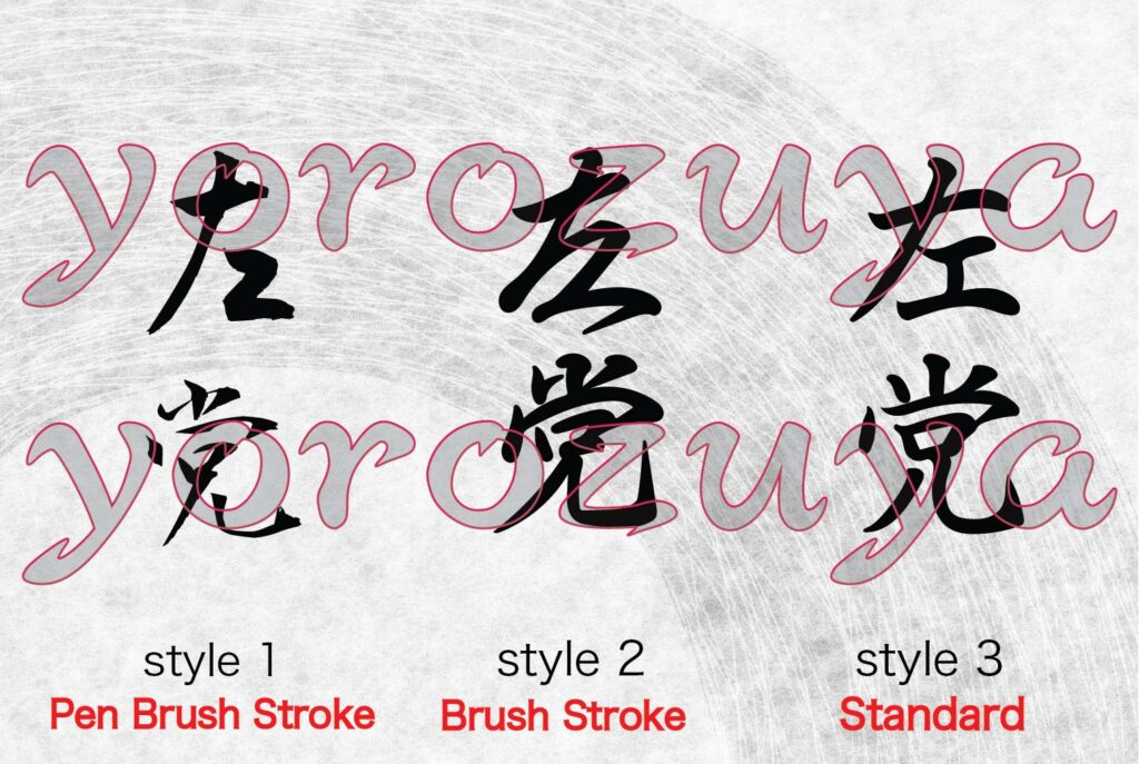 Witty & Cool Japanese Kanji Tattoo Idea For Elbow-Benders – Yorozuya